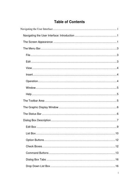 02 navigating the user interface pc dmis pdf menu computing