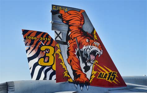 Tiger Meet 2016 Spanish F18 Tail Art By Mmalkavian On Deviantart