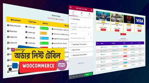 Cómo Mostrar La Tabla De Lista De Pedidos De Woocommerce En El Sitio