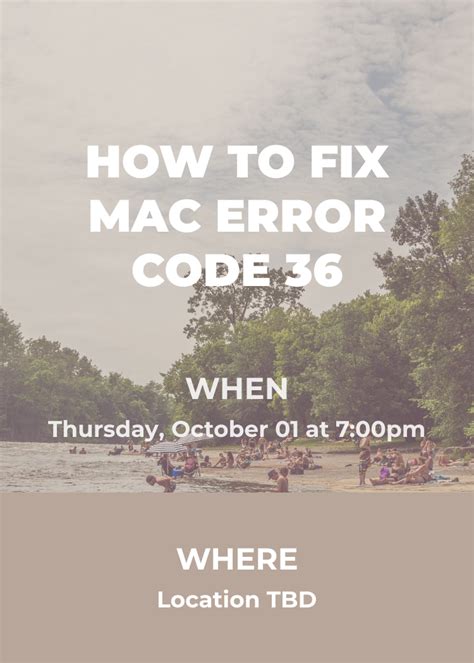 how to fix mac error code 36 splash