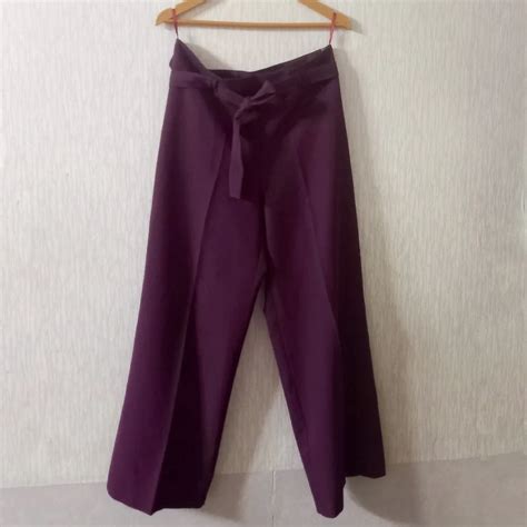 کمدا قیمت و خرید شلوار سایز رنگ بادمجونی وزن 3500