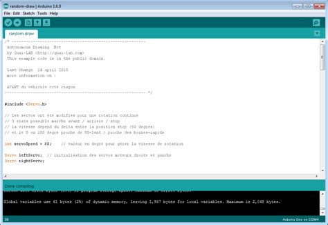 Réalisation Du Robot Dessinateur The Drawing Bot Tutoriel 1 Sur 3 Quai Lab