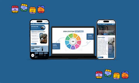CRM System Responsive UI Design Behance