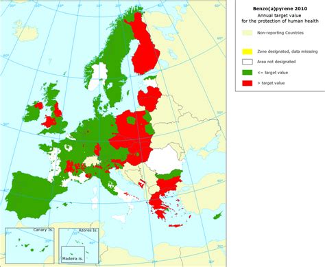 Troposfera Org Blog Benzo A Pireno Mapa Del Valor Objetivo Anual