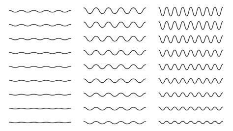 Wave Border Vector Images Over