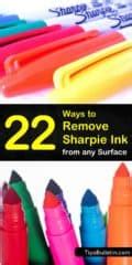Ingenious Ways To Remove A Sharpie Mark