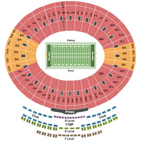 2025 Rose Bowl Tickets Henry W Foster