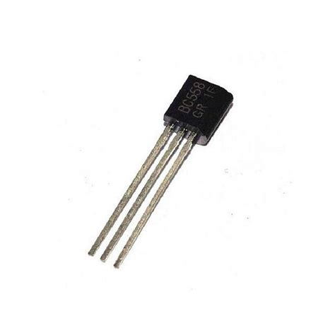 Transistor PNP BC558 Baú da Eletrônica Componentes Eletrônicos