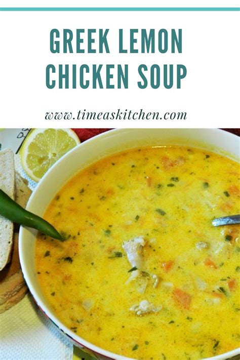 Greek Lemon Chicken Soup Recipe Artofit