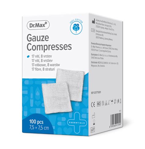 Dr Max Comprese Non Sterile 7 5 X 7 5cm 100 Bucati Dr Max Farmacie