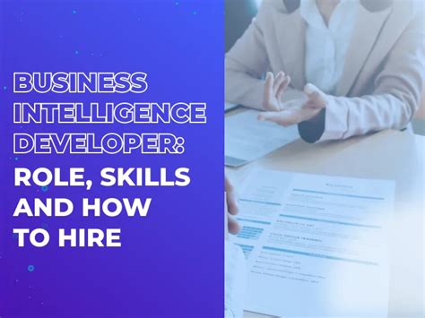 Business Intelligence Developer Roles Responsibilities Skills Procoders
