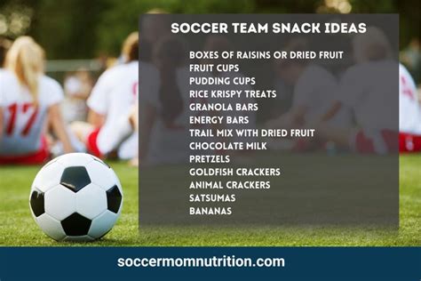 Score Big With These 50 Soccer Snacks