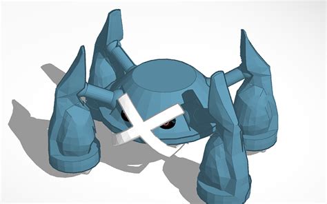 3d Design Metagross Tinkergo Pokemon Tinkercad
