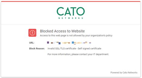 Accessing An Untrusted Website Is Blocked Even Though Tls Inspection Is