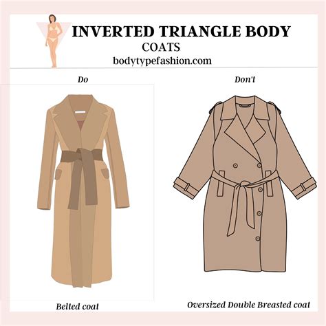 Best Coat Styles For Inverted Triangle Body Shape Fashion For Your
