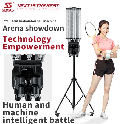 china b2000 automatic shuttlecock badminton launcher factory and