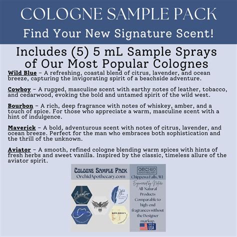 Cologne Sample Pack