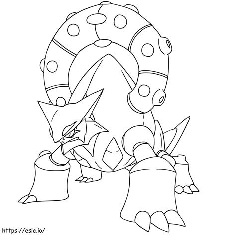 Volcanion Pokemon 1 Coloring Page