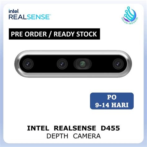 jual [ready] intel realsense d455 depth camera rgbd camera kota