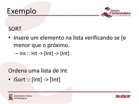 Ppt Haskell Programação Funcional Powerpoint Presentation Free