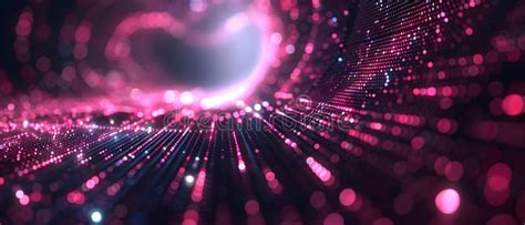 Cybernetic Pulse Abstract Network Of Lights And Lines Concept Futuristic Design Digital Art