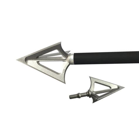 6pcs Archery Broadhead Hunting Sharp 100125 Grain Arrow Head 3 Blade