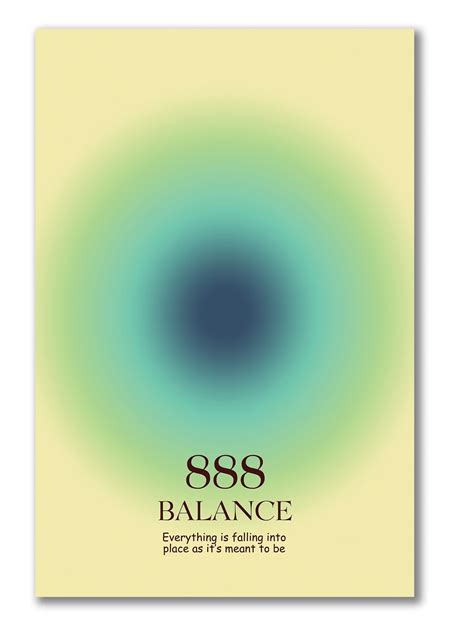 Teevoke 16x24 Angel Number 888 Poster Unframed Gradient Aura Posters