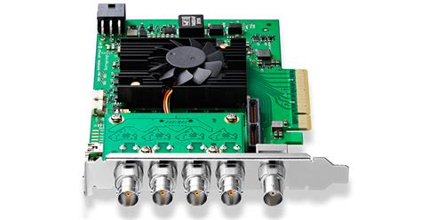 Blackmagic Design Announces Decklink 8k Pro With Quad Link 12g Sdi