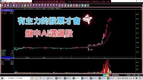 【ai選飆股】有主力的股票才會飆，盤中即時ai選飆股，精準掌握主力資金流向，跟著主力進出快速獲利，股票實戰教學。1130402《股票教學