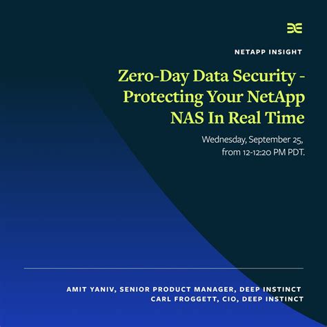 Deep Instincts Session On Zero Day Data Security Deep Instinct
