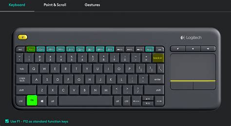 Logitech K400 Keyboard Manual