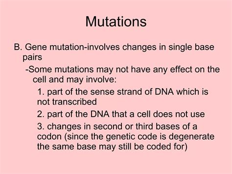 Ib Biology Genetics Ppt
