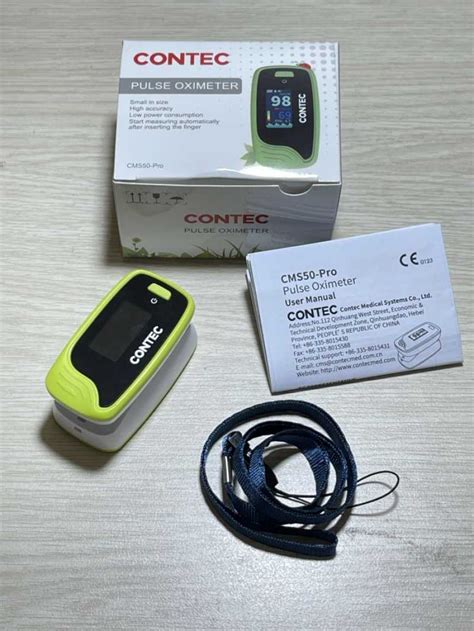 Promo Saturasi Oxigen Pulse Oximeter Contec Cms50 Pro Diskon 33 Di