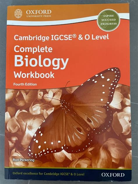 Cambridge IGCSE O Level Complete Biology Exam Success Workbook