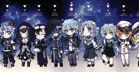 Original 【天体擬人化】海王星衛星ミニキャラ October 6th 2022 Pixiv