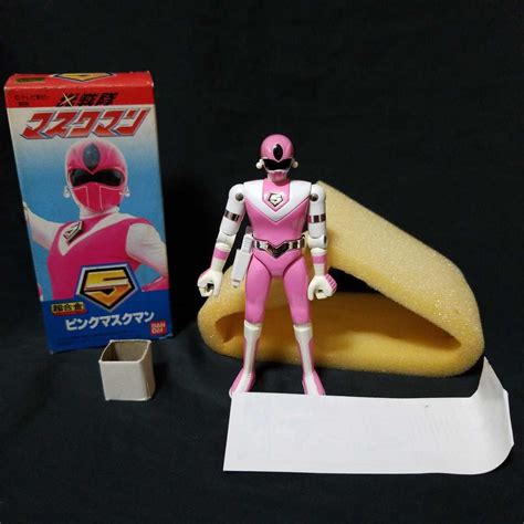 【未使用】バンダイ ピンクマスクマン 超合金 デッドストック 当時物 美品 光戦隊マスクマン 検ポピー ポピニカ の落札情報詳細 ヤフオク