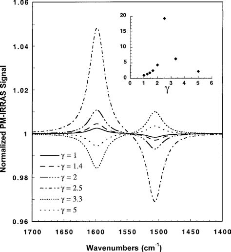 Calculated Normalized Pm Irras Spectrum Of A Model Monolayer Deposited