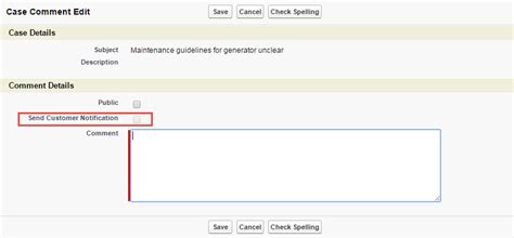 Sfdc 316 Salesforce Case Comment Notification