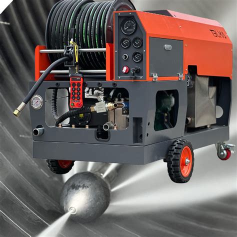 High Pressure Sewer Drain Pipe Cleaning Water Jet Cleaner Manhole