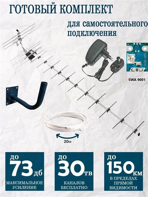 Уличная Антенна Для Цифрового Тв С Усилителем купить на Ozon по низкой цене