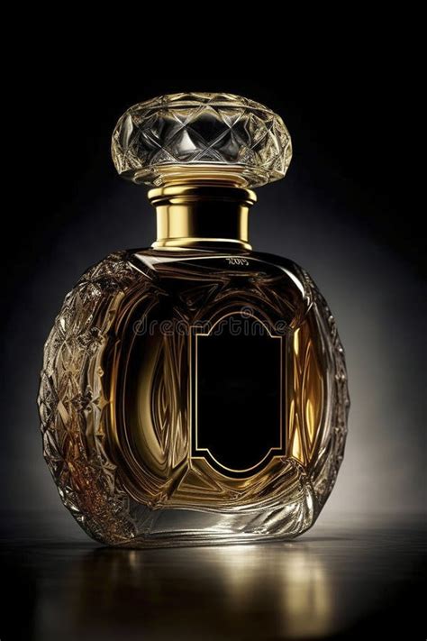 Perfume Bottle Created With Generative Ai Stock Illustration
