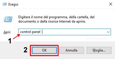 Aprire Il Pannello Di Controllo Su Windows Okpedia