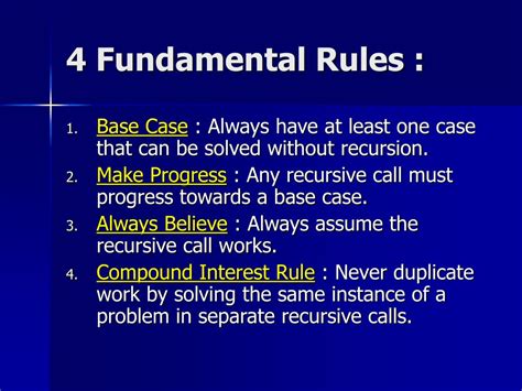 Ppt Recursion Powerpoint Presentation Free Download Id 498478