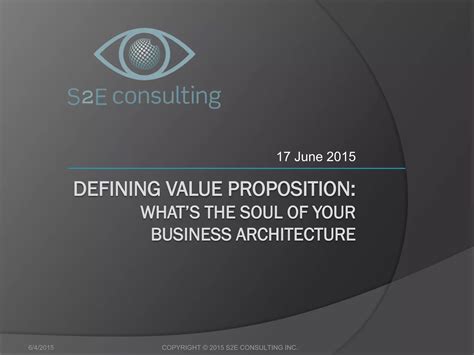 Defining Value Proposition Whats The Soul Of Your Business