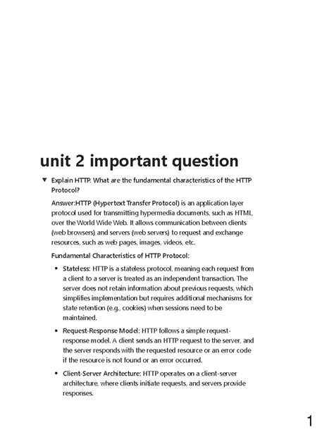 unit 2 important question unit 2 important question explain