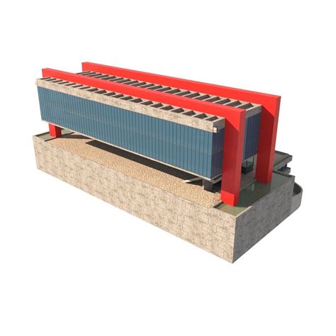 Masp Museum 3d Model Cgtrader