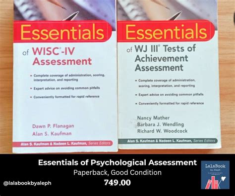 Psychological Assessment Wisc Iv And Wj Iii Tests Of Achievement