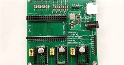 Grblesp32 Cnc Development Board V41 By Bart Dring On Tindie