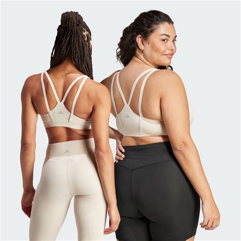 Adidas All Me Medium Support Bra Pink Adidas Lk