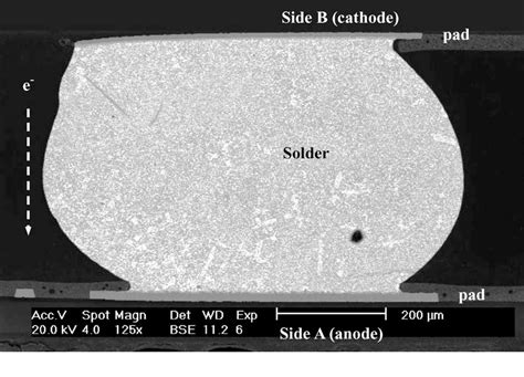 Figure 1 From Electric Current Effect On Microstructure Of Ball Grid Array Solder Joint